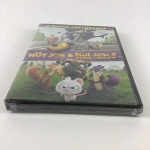 The Nut Job Nutty by Nature DVD 2 Movie Collection Bonus Features New ...