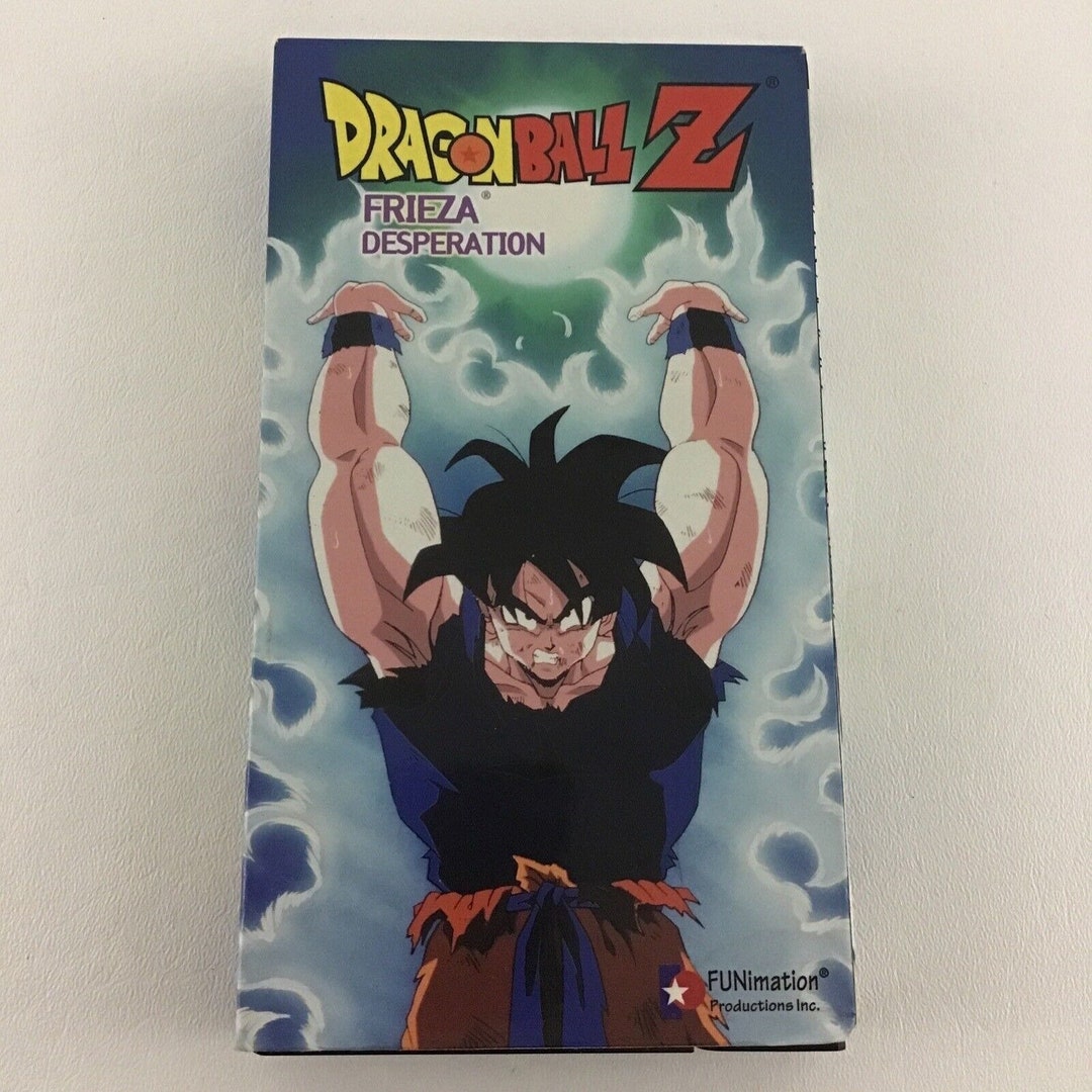 Dragon Ball Z VHS Tape Frieza Desperation Anime Vintage 2000 Funimation ...