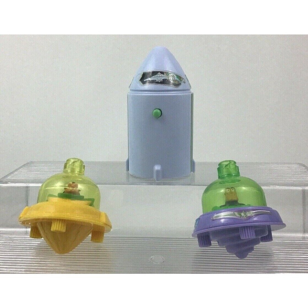 Toy Story Buzz Lightyear Star Command Mcdonalds Spaceships 3pc - Etsy ...