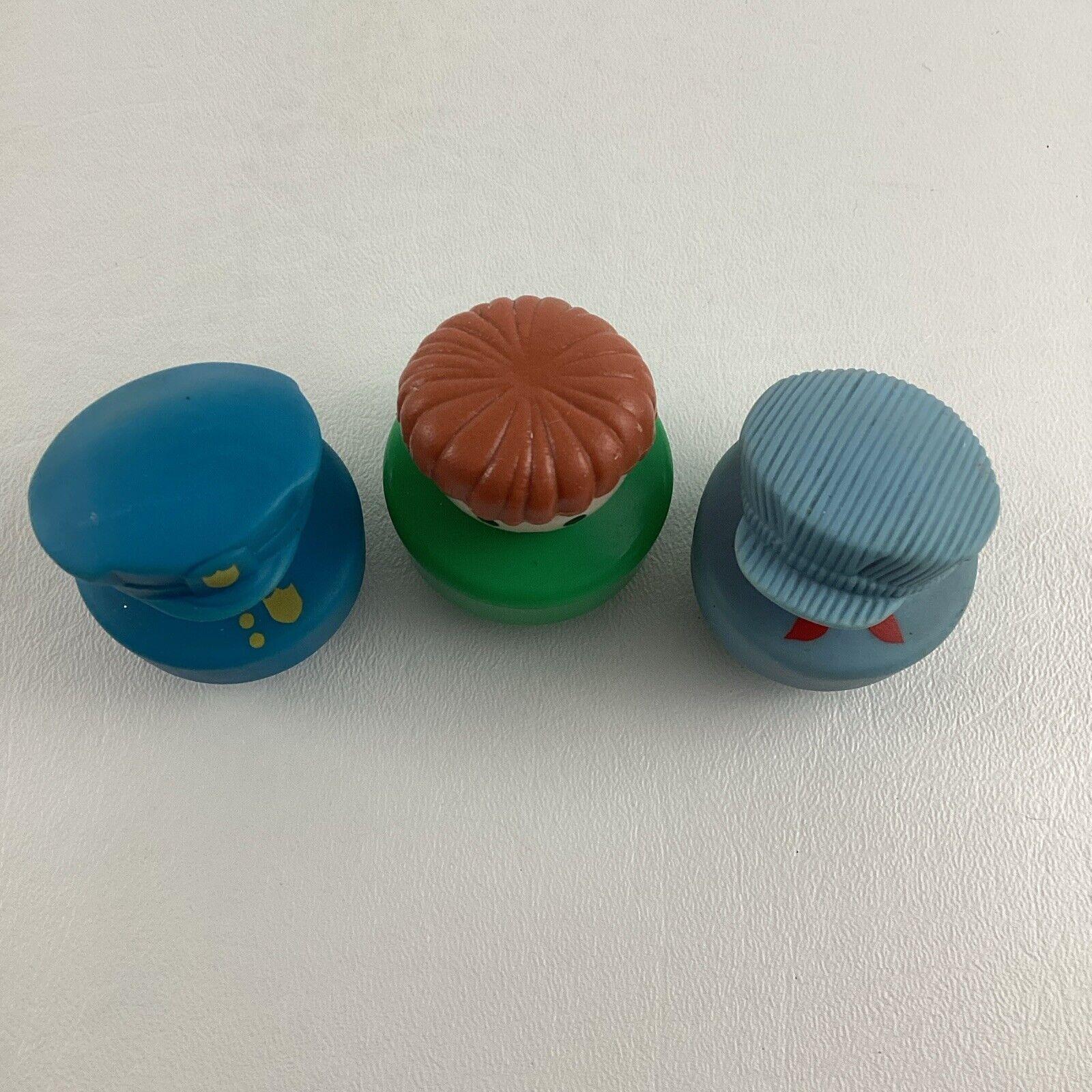 Fisher Price Little People Chunky Figures Conductor Police Officer ...