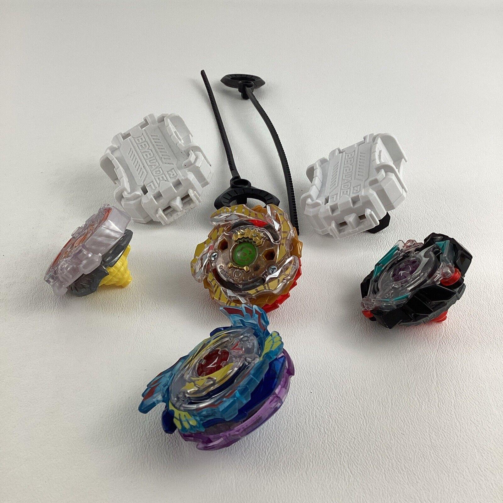 Beyblade Burst Turbo Spinning Top Toy Launchers Valkyrie Betromoth Lot ...