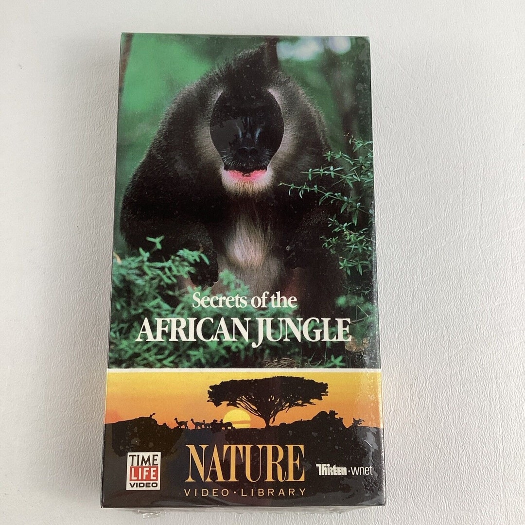 Time Life Video African Jungle VHS Tape Nature Library Series New ...