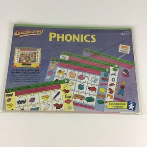 Geosafari Electronic Learning Game Phonics Vintage 1991 Educational Insights Etsy