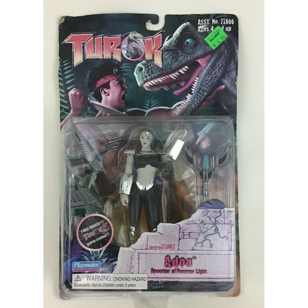 Turok Adon Speaker of Forever Light Action Figure and Weapons Playmates ...