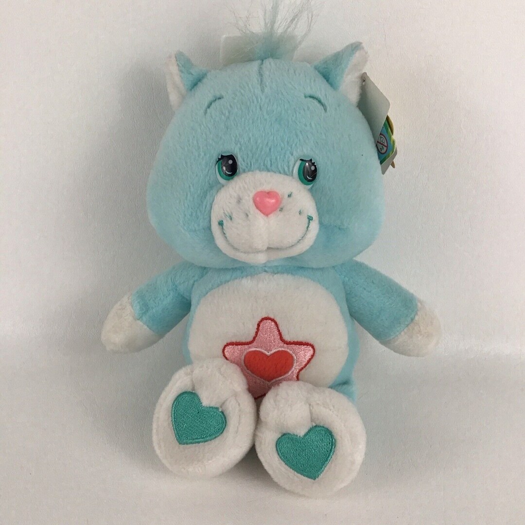Care Bears Cousins Proud Heart Cat 10 Plush Stuffed Toy Vintage 2004 ...
