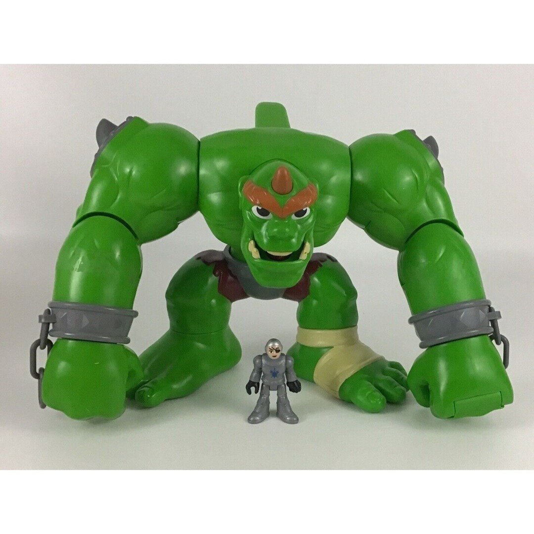 Fisher Price Imaginext Eagle Talon Castle Jumbo Ogre 10" Figure With ...