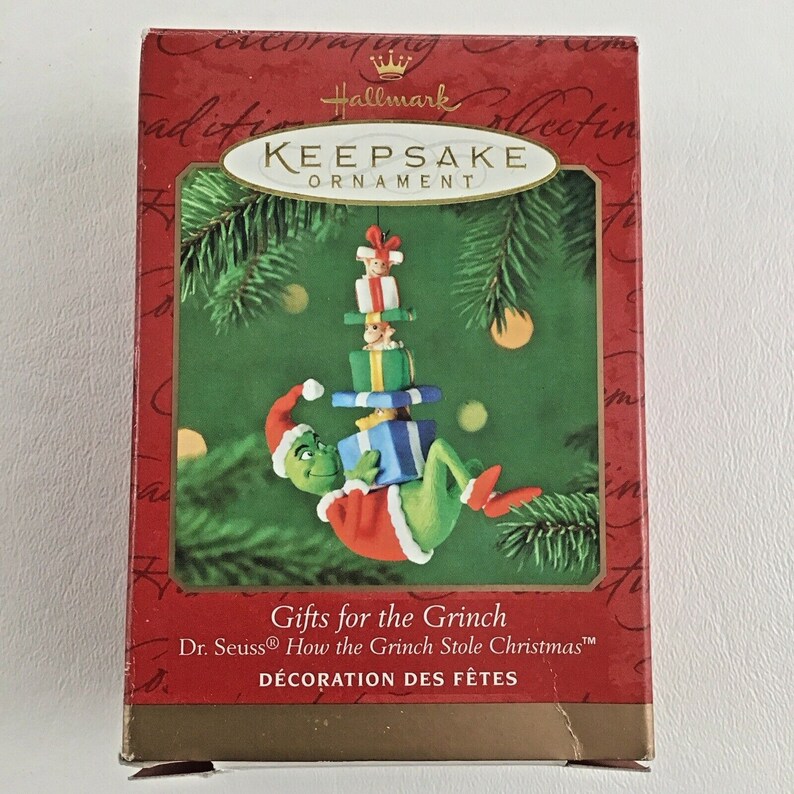 Hallmark Keepsake Tree Ornament Gifts for the Grinch Who Stole ...