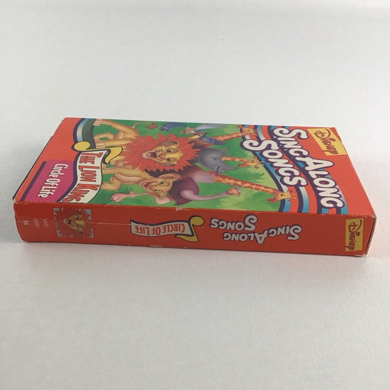 Disney Sing Along Songs VHS Tape the Lion King Circle of Life Vintage ...