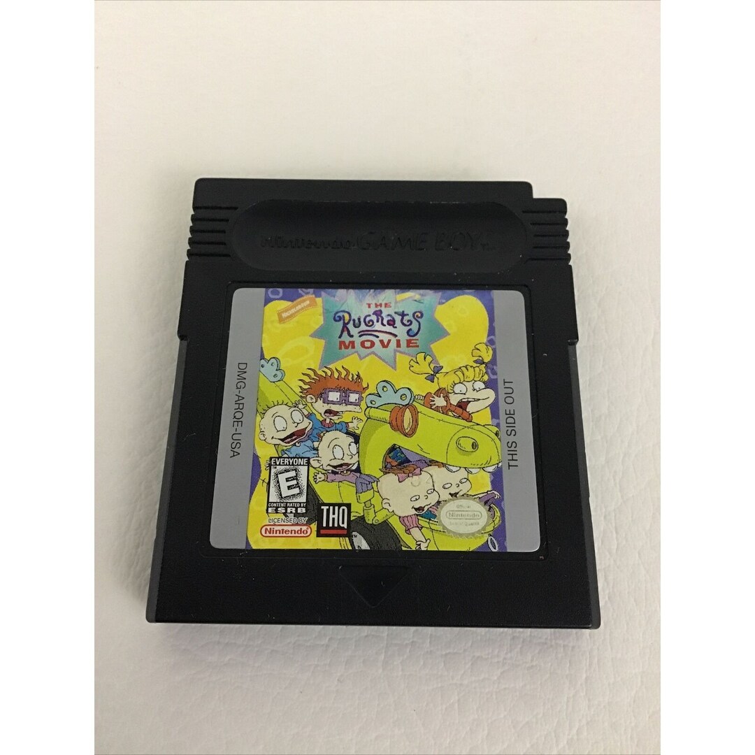 Nintendo Game Boy the Rugrats Movie Video Game Cartridge Angelica Tommy ...