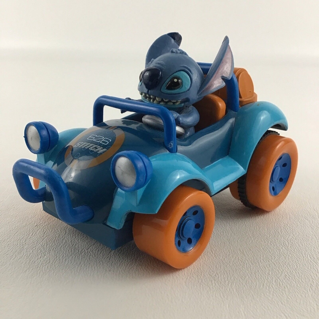 Disney Store Lilo & Stitch Pull Back and Go Stitch Racer Vehicle Alien ...