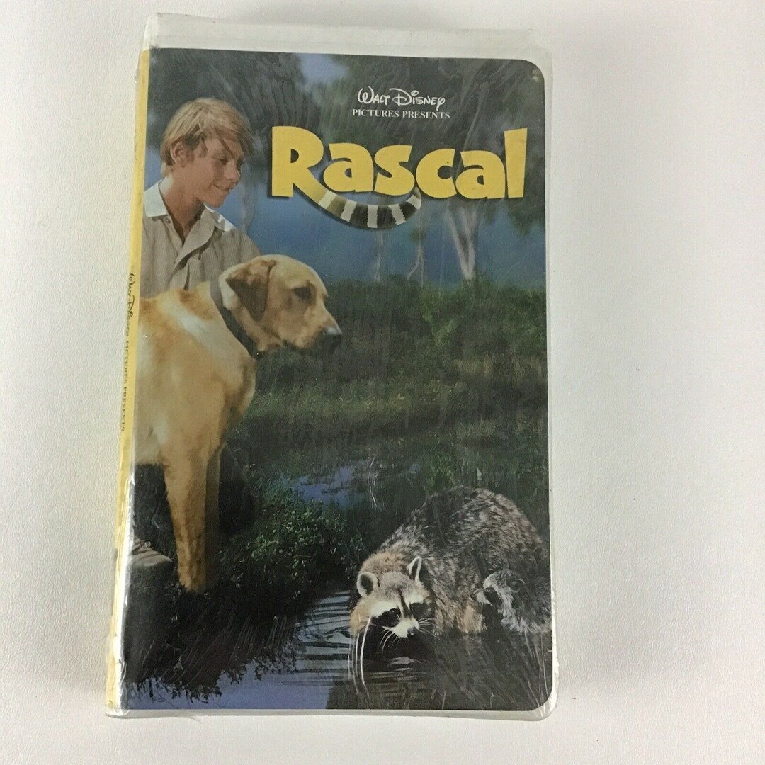 Walt Disney Pictures Rascal Movie VHS Tape Family Comedy Vintage New ...
