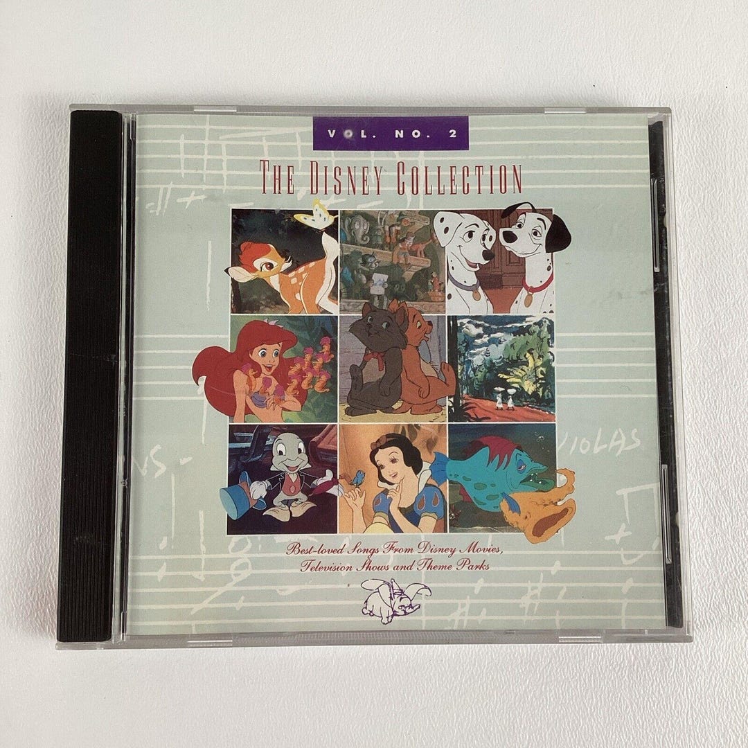 Walt Disney Records CD Disney Collection Volume 2 Favorite Songs ...