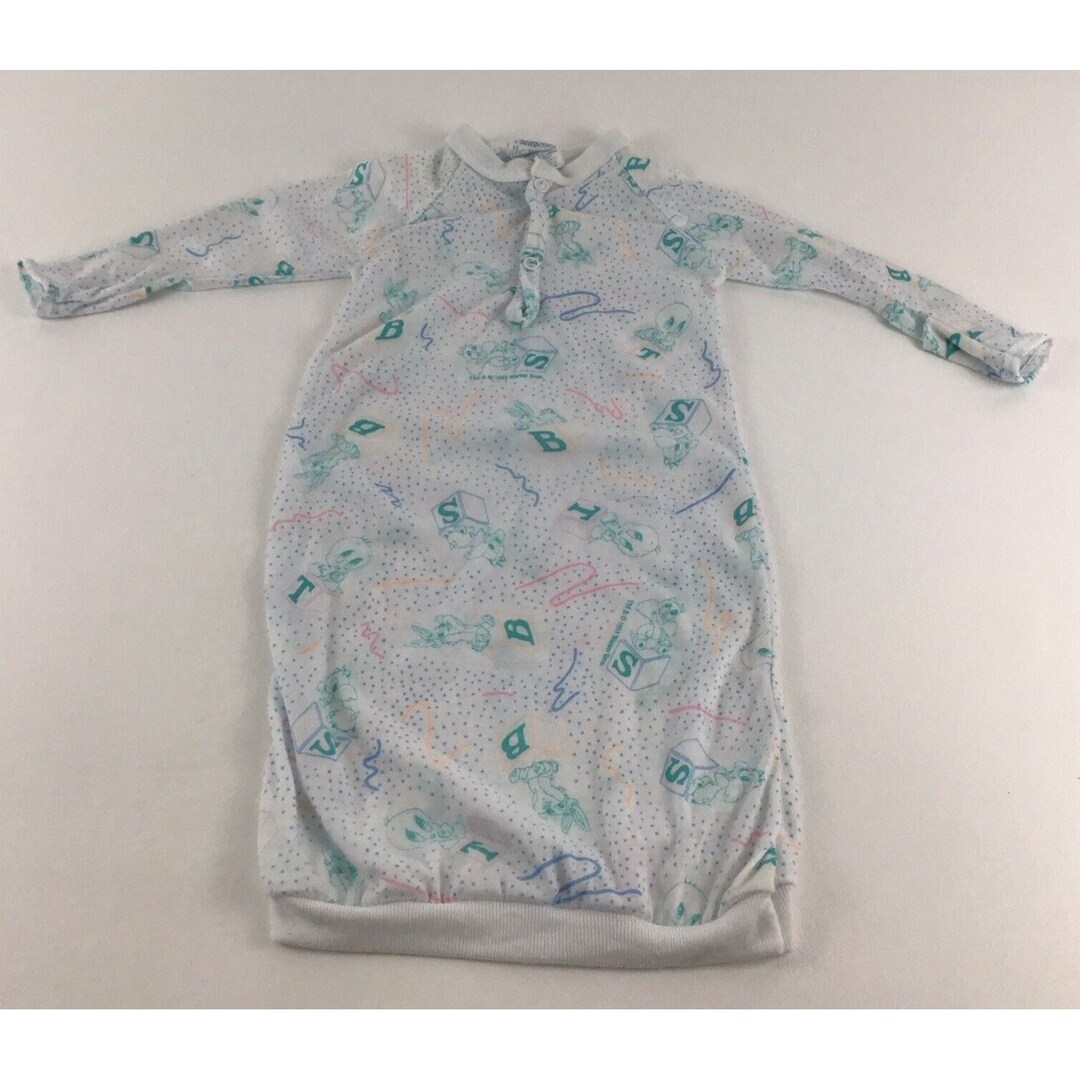 Gerber Sleep Sack Baby Looney Tunes Sleepwear Tweety Vintage 1993 ...