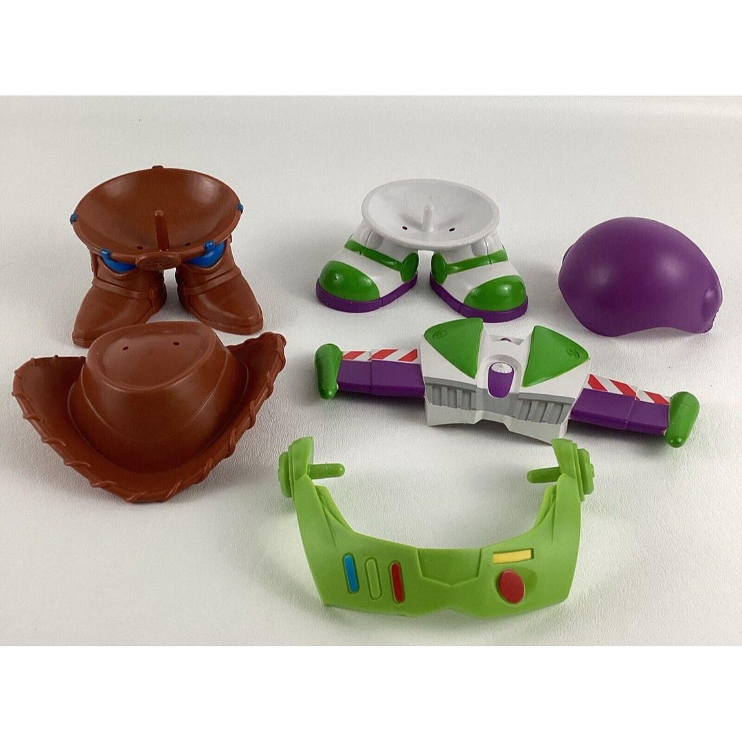 Disney Pixar Toy Story Potato Head Replacement Buzz Woody Outfits Spud ...