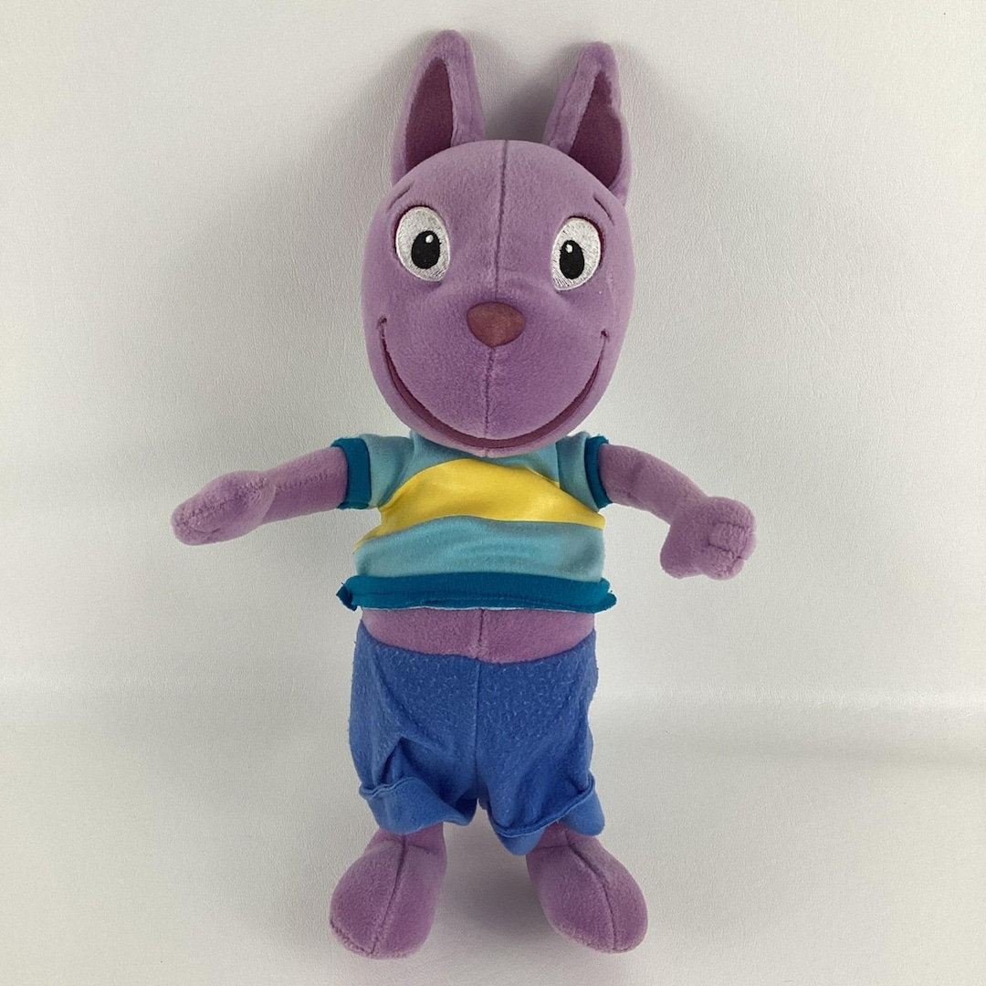 Nick Jr Backyardigans Austin Purple Kangaroo 13" Plush Stuffed Animal ...