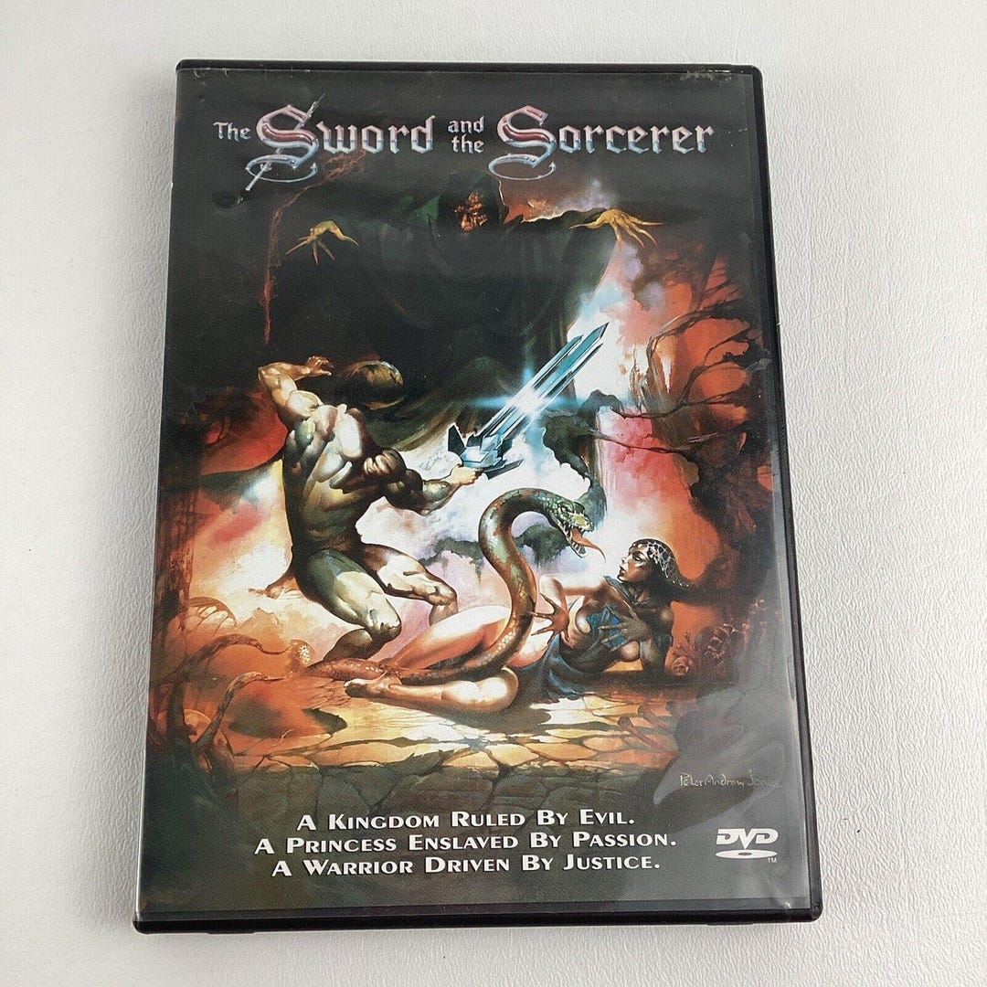 The Sword and the Sorcerer Movie DVD 1982 Albert Pyun Anchor Bay ...