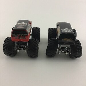 Hot Wheels Monster Jam Iron Outlaw Pair 1:64 Scale Die Cast Vehicle ...