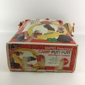 Mattel Camp Putt-putt Motor Camper Boat 70s Toy Preschool Vintage 1973 ...