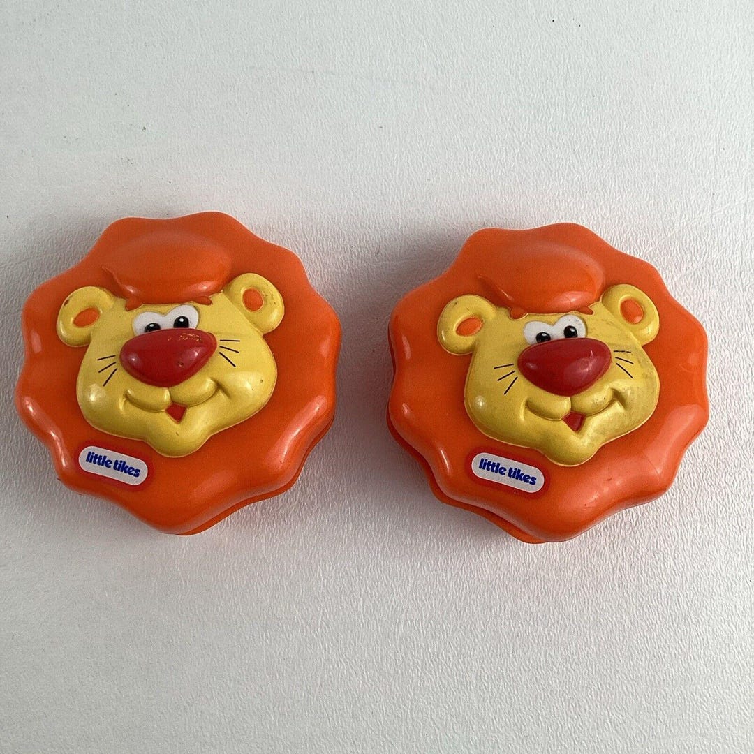 Little Tikes Animal Band Lion Castanets Music Clappers Jungle Clickers ...