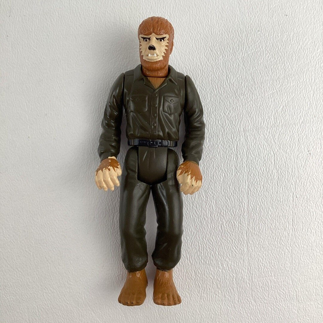 Universal Monsters Wolfman Werewolf Action Figure Burger King Vintage ...