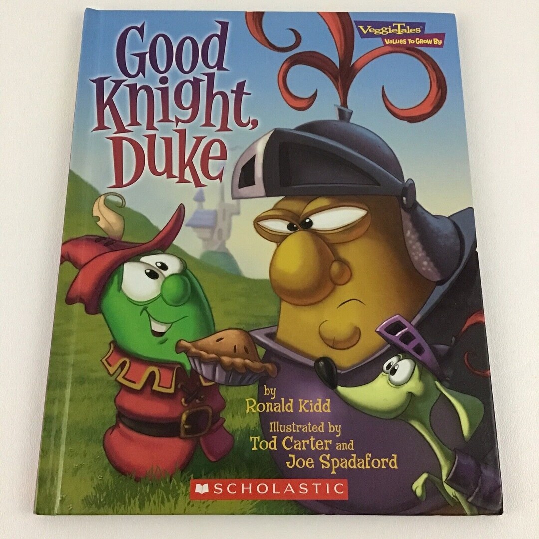 Veggie Tales Values to Grow by Hardcover Book Good Knight Duke ...