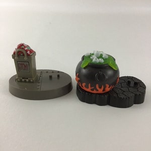 Simpsons Tree House of Horror Burger King Toys Halloween Cauldron Grave ...