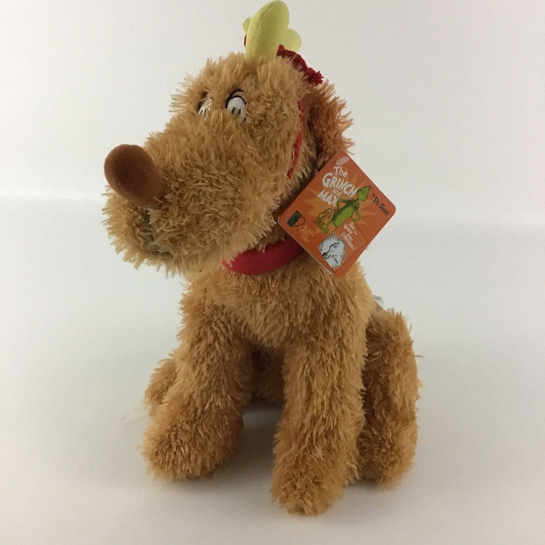 Dr Seuss How the Grinch Stole Christmas Max Dog 12 Plush - Etsy Australia