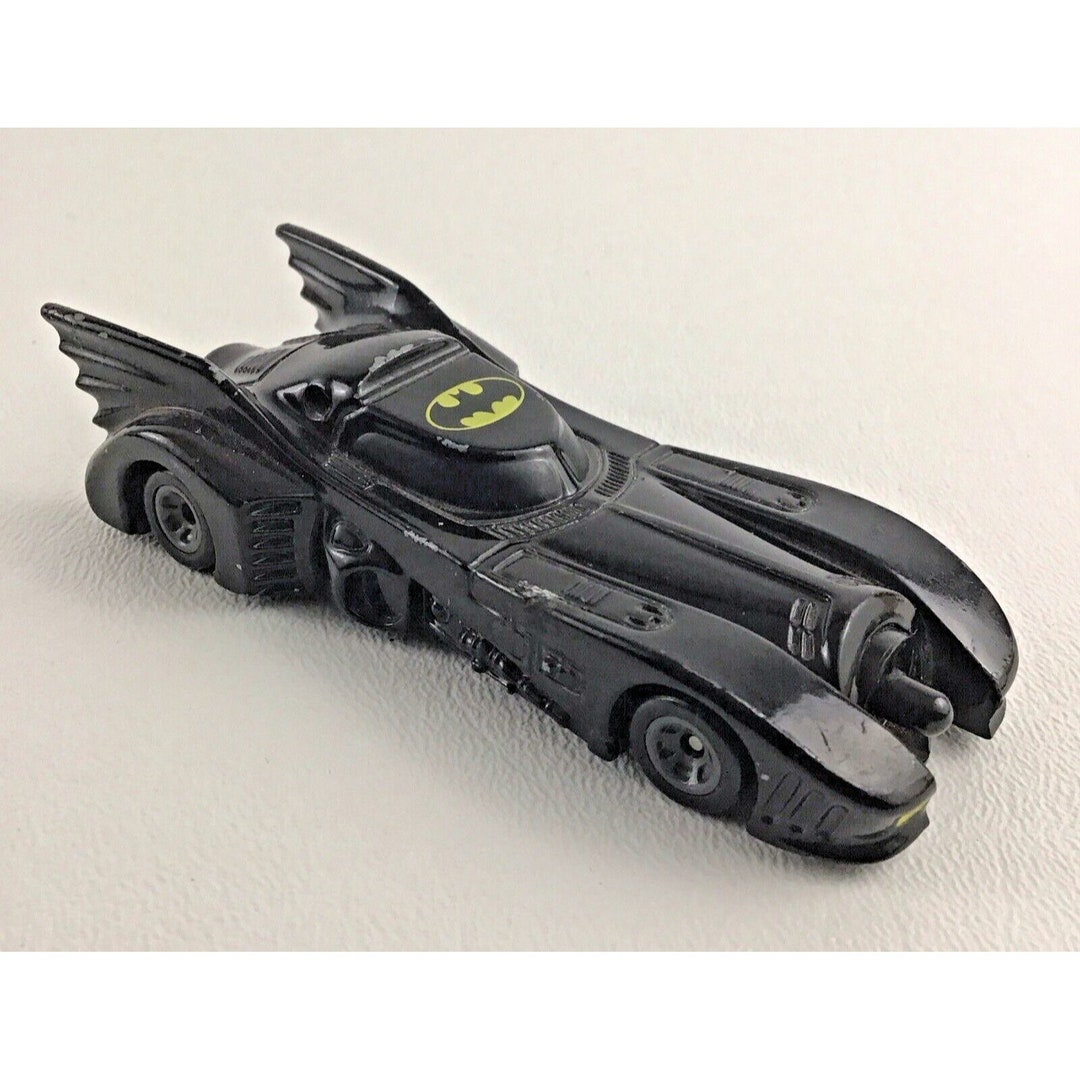 DC Comics Ertl Batman Batmobile Die Cast Vehicle 1:43 Car Vintage 1989 ...