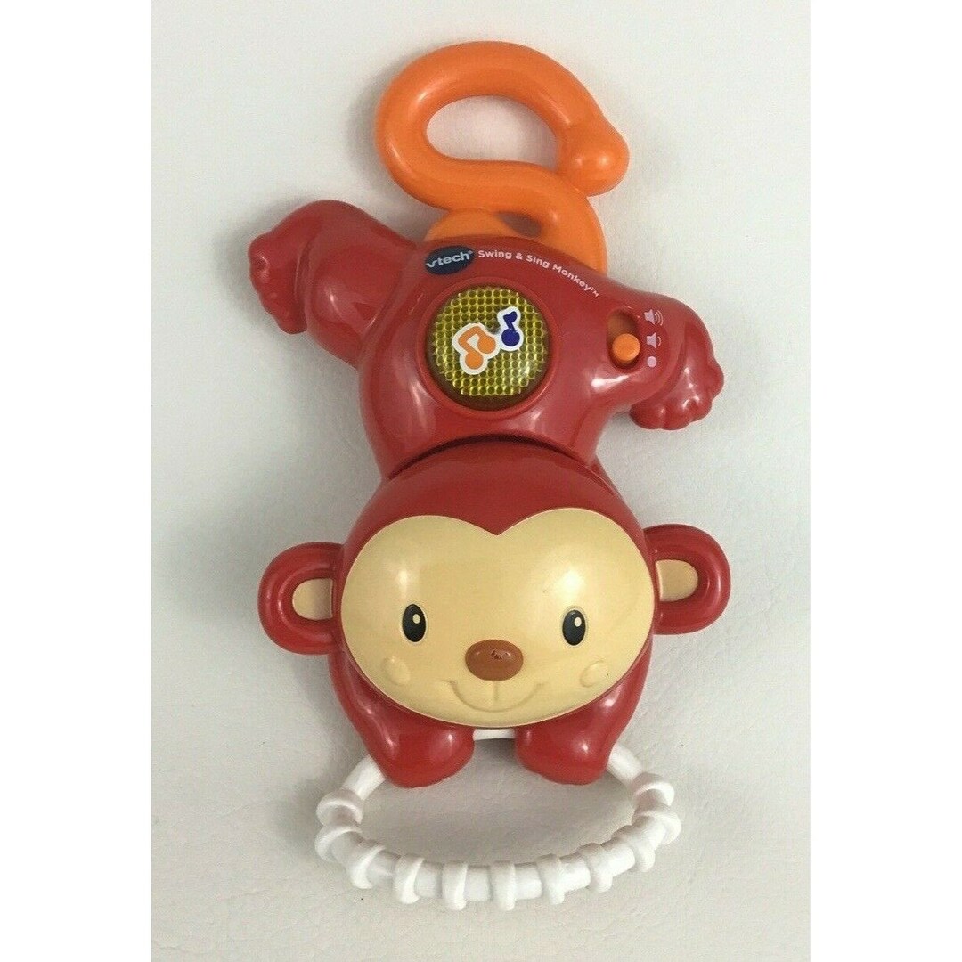 Swing & Sing Monkey Baby Toy Lights Sounds Vtech Educational - Etsy