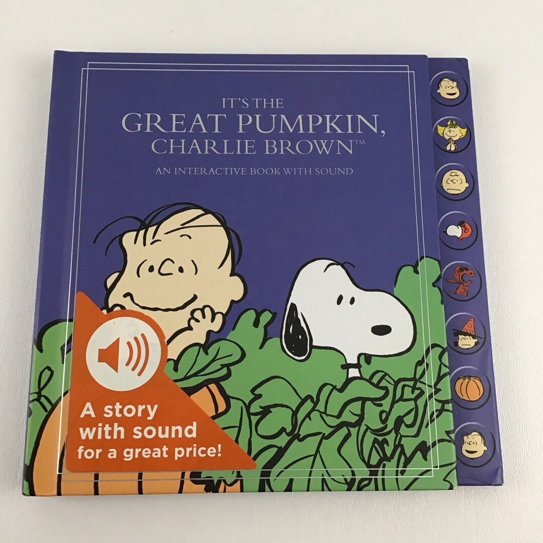 Peanuts It's the Great Pumpkin Charlie Brown Interactive Book Sounds ...