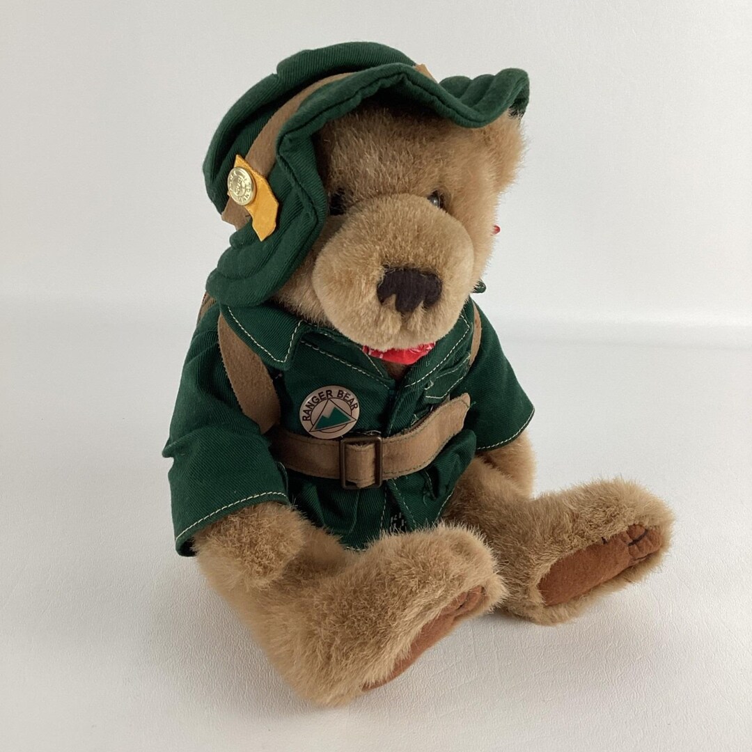 Ranger Gus Teddy Bear Jointed Leg 12" Talking Plush Stuffed Animal ...