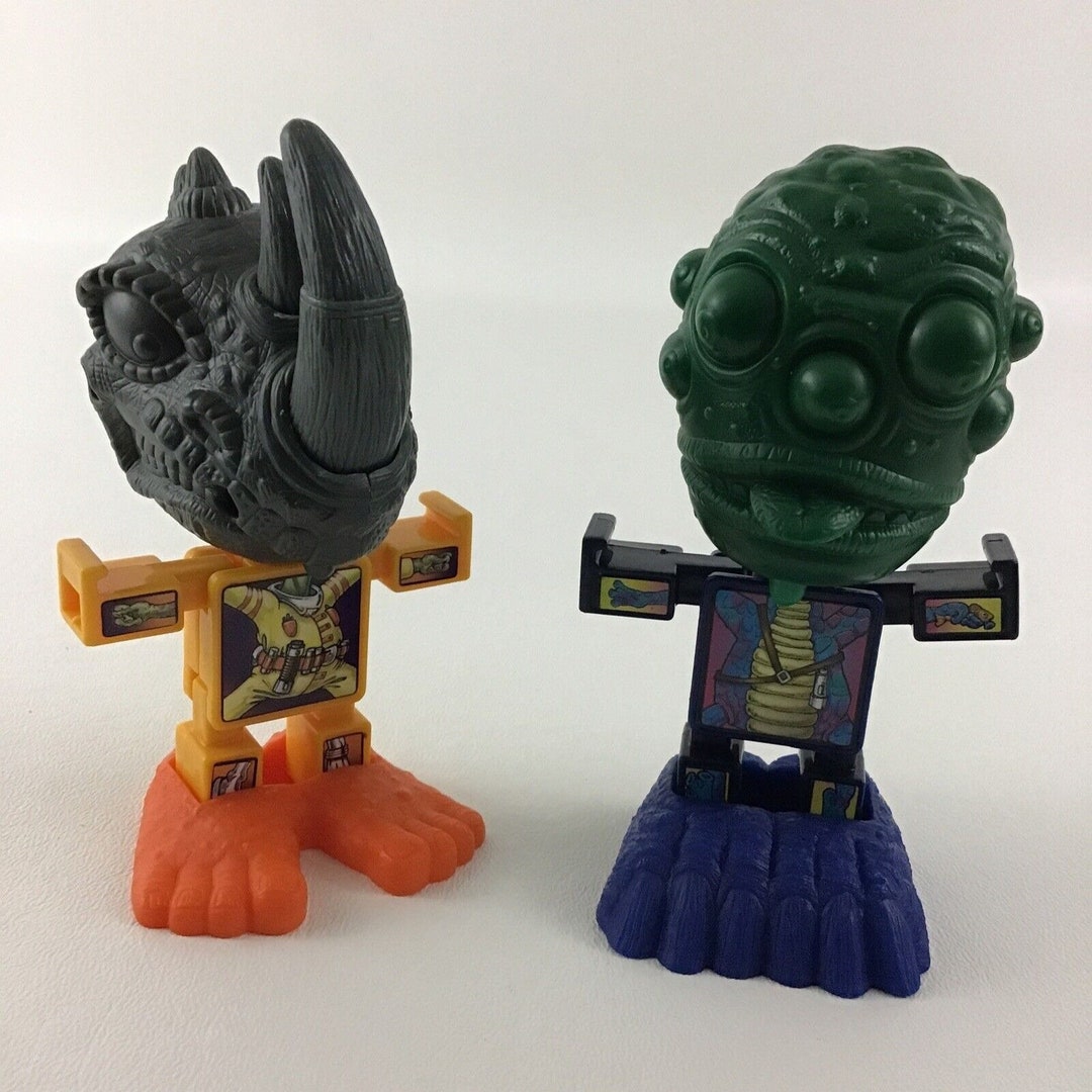 Nak Nak Mcdonald's Stacking Battle Action Figures Toy Vintage 2003 Hasbro - Etsy