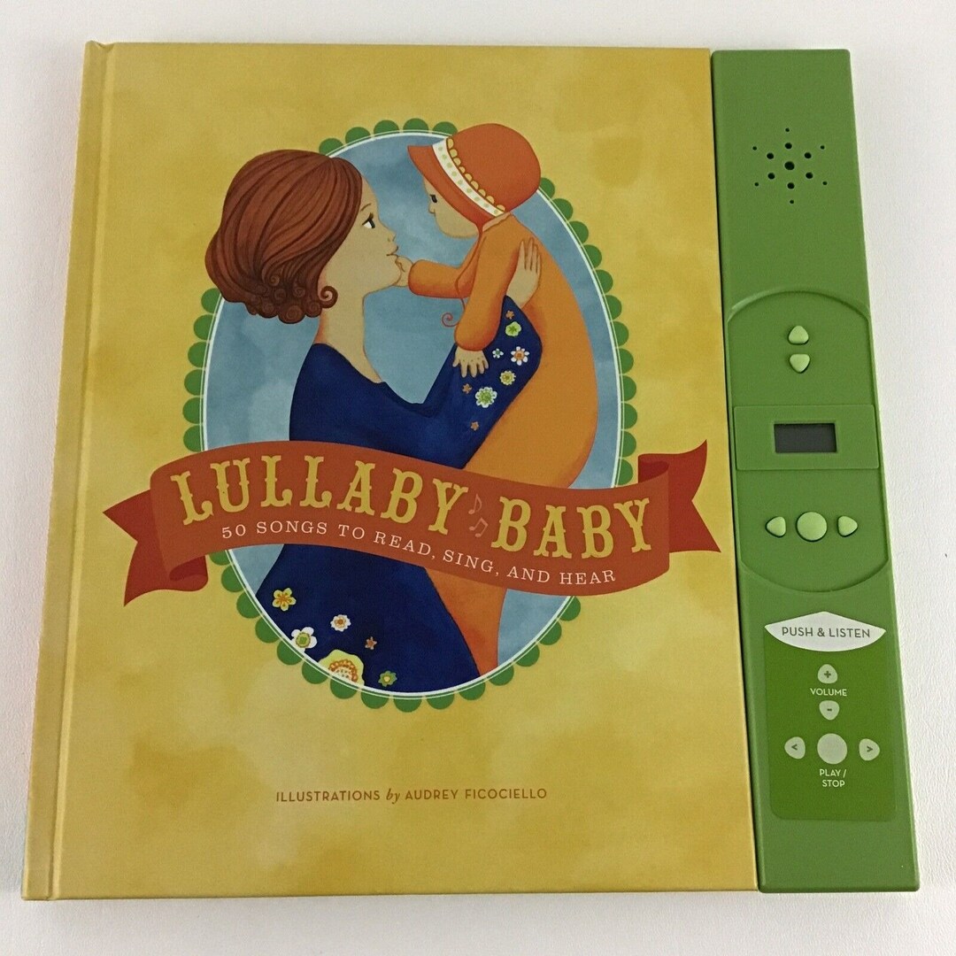 Lullaby Baby 50 Songs to Read Sing Hear Hardcover Song Book Keepsake - Etsy