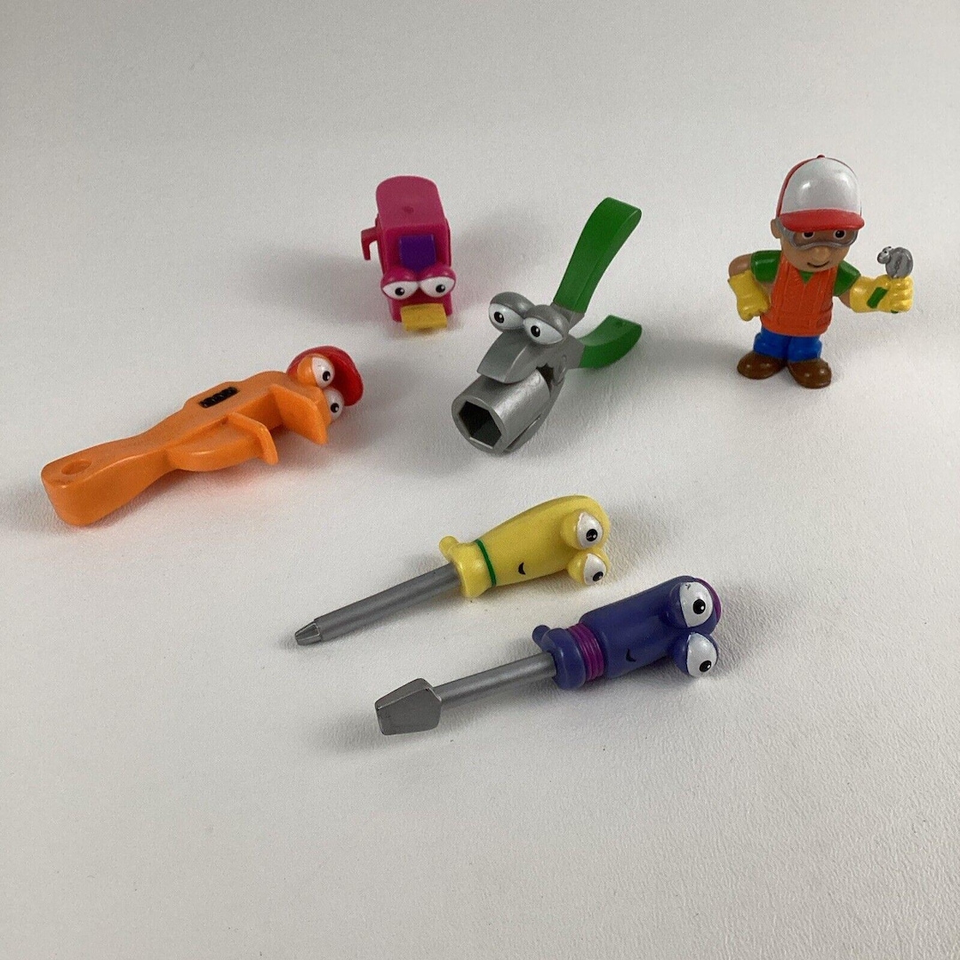 Handy Manny Mini Tool Box Replacement Wrench Hammer Pliers PVC 3 ...