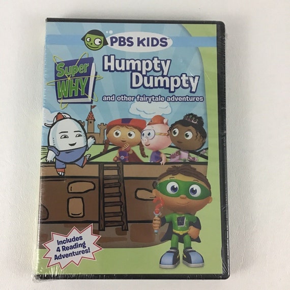 PBS Kids Super Why Humpty Dumpty DVD Special Features Games - Etsy