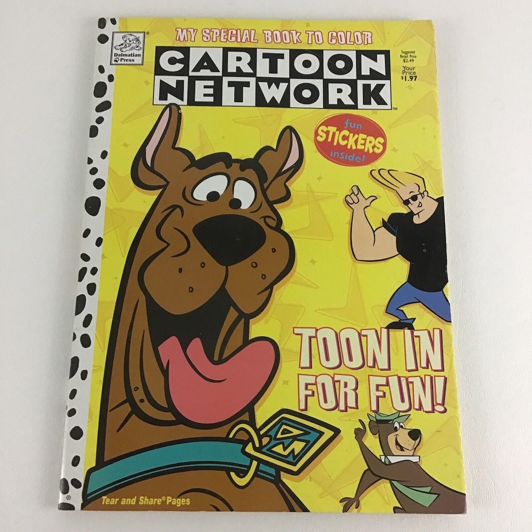 Cartoon Network My Special Book to Color Toon in for Fun Coloring ...
