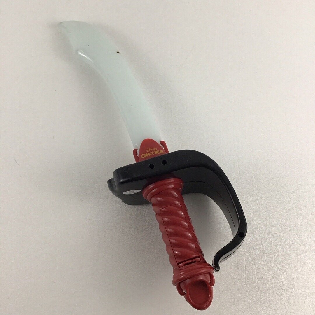 Disney on Ice Souvenir Light up Pirate Sword Captain Hook Swashbuckler ...