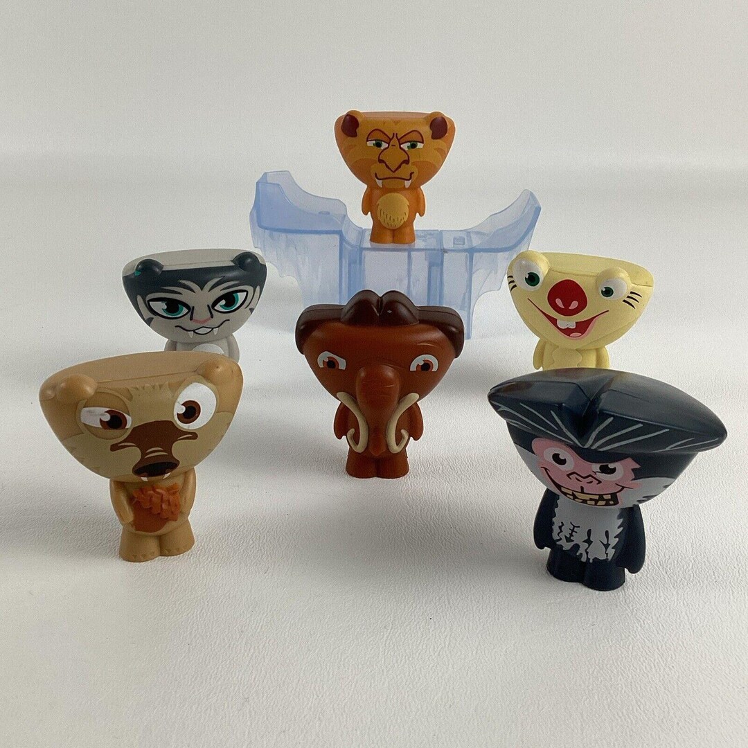 Ice Age Continental Drift Captain Gutt Sid Mcdonald's Toy Figures Ice ...