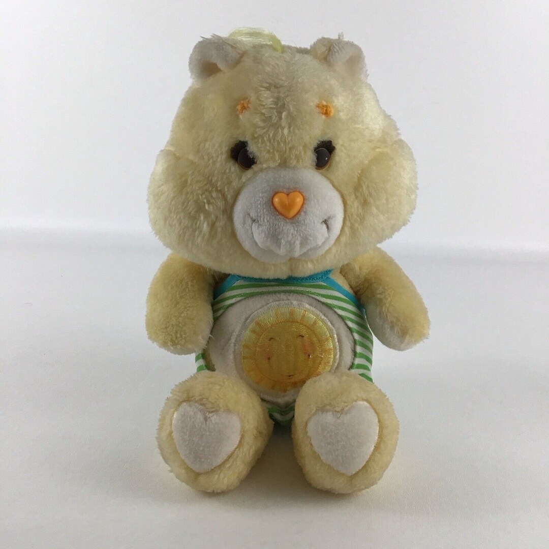 Care Bears Funshine Bear 13" Plush Stuffed Toy Bathing Suit Vintage ...
