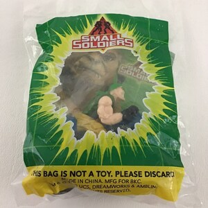 Dreamworks Small Soldiers Burger King Toys Butch Commando Elite Vintage ...