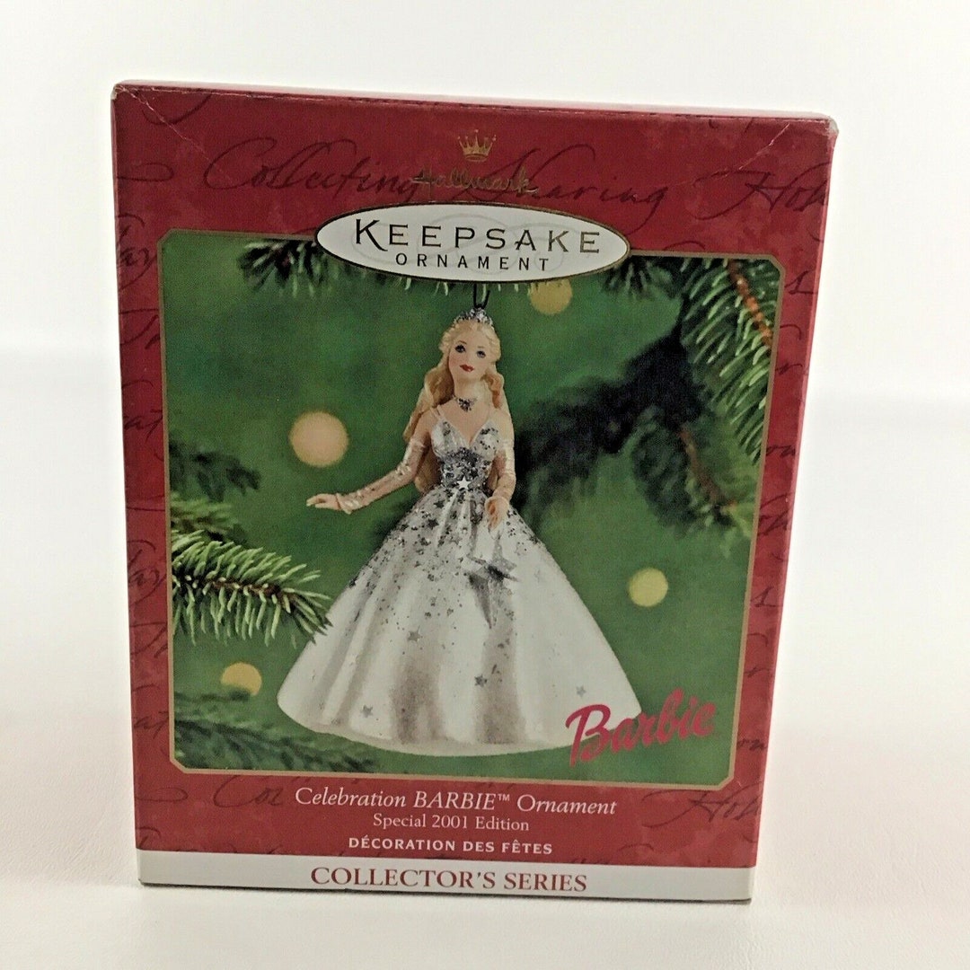 Hallmark Keepsake Ornament Celebration Barbie #2 Special 2001 Edition ...