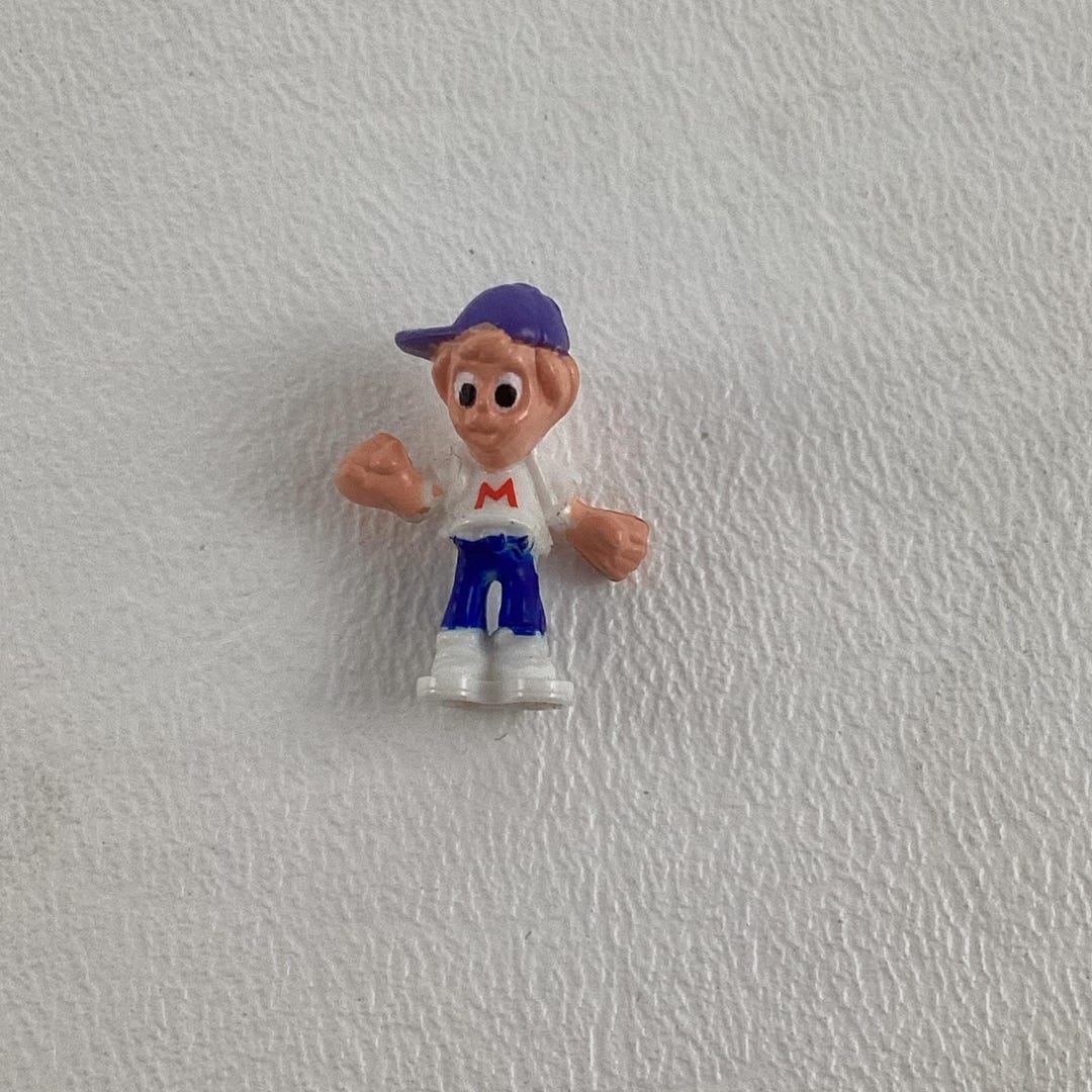 Mighty Max Miniature Doll Micro Mini Action Figure Bluebird Vintage ...