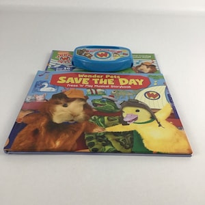 Nickelodeon Wonder Pets Press Play Musical Storybook Portable Music ...