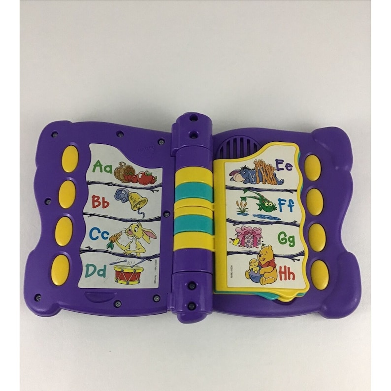 Disney Winnie The Pooh Talking Fun Abcs Electronic Etsy