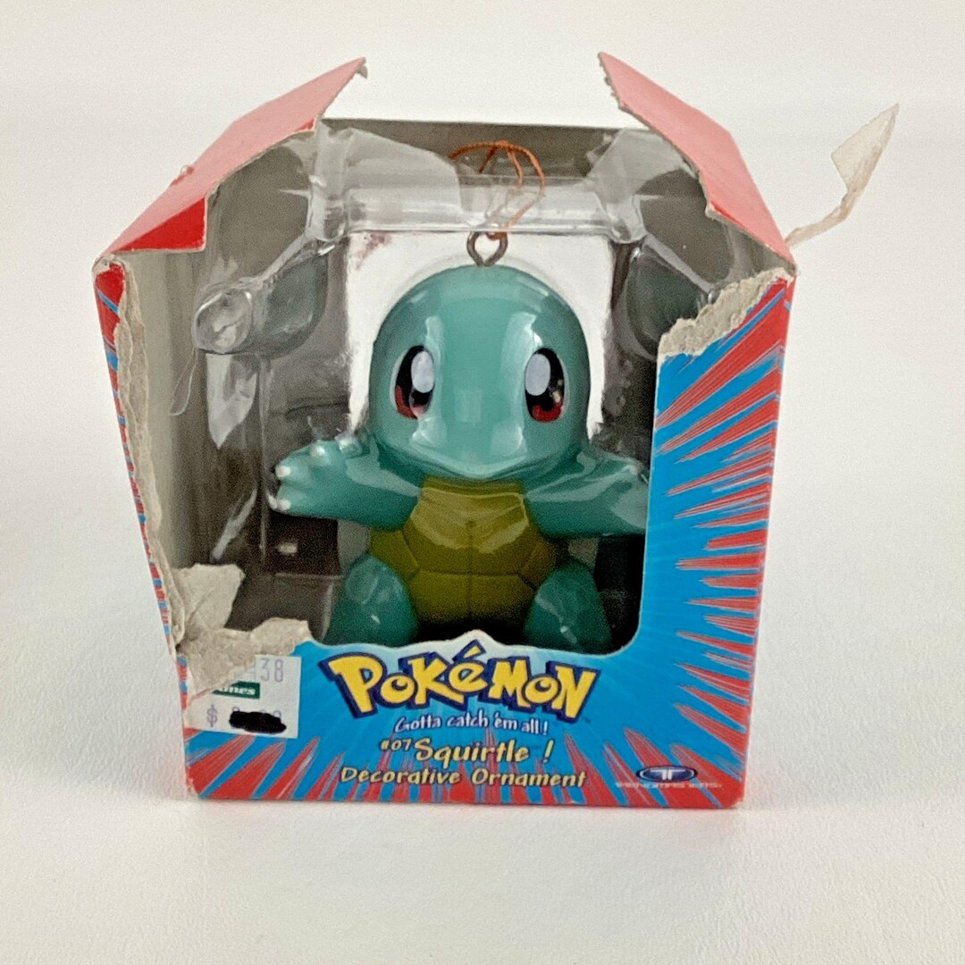Pokemon Squirtle Character Decorative Christmas Tree Ornament Vintage ...