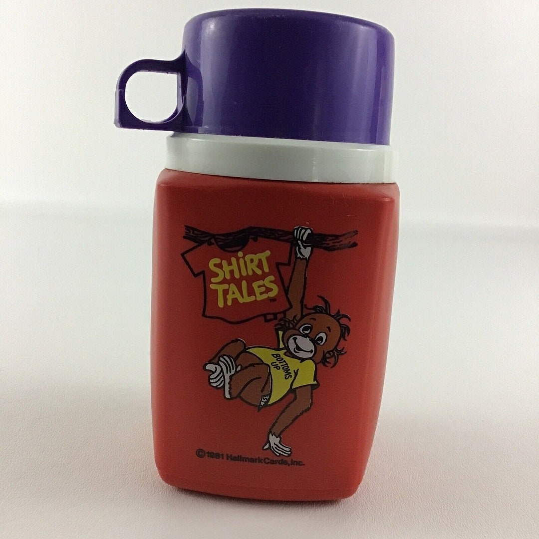 Shirt Tails Thermos Bogey Monkey Bottoms up Hot Cold Container Cup ...