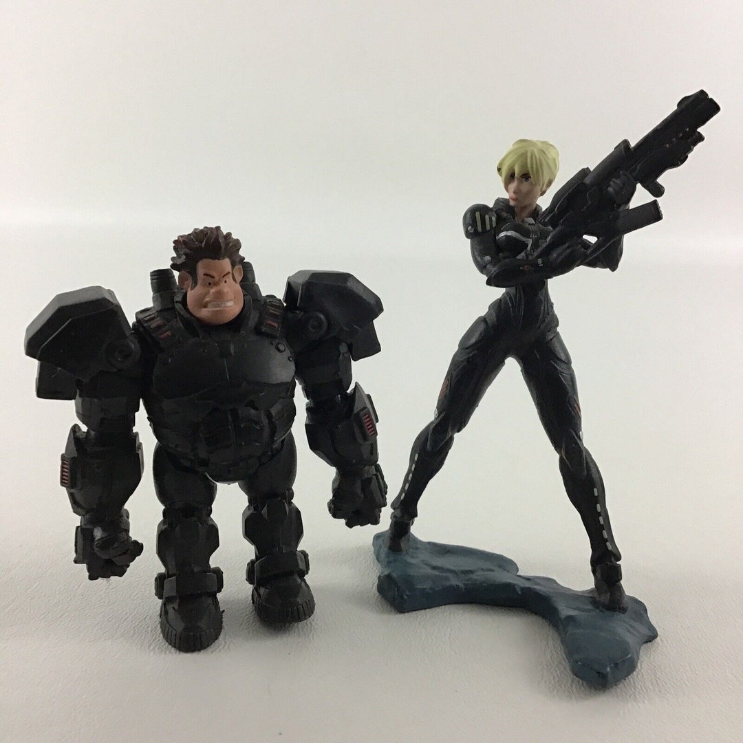 Disney Wreck It Ralph Sergeant Calhoun Figure Topper Hero Duty Armor ...