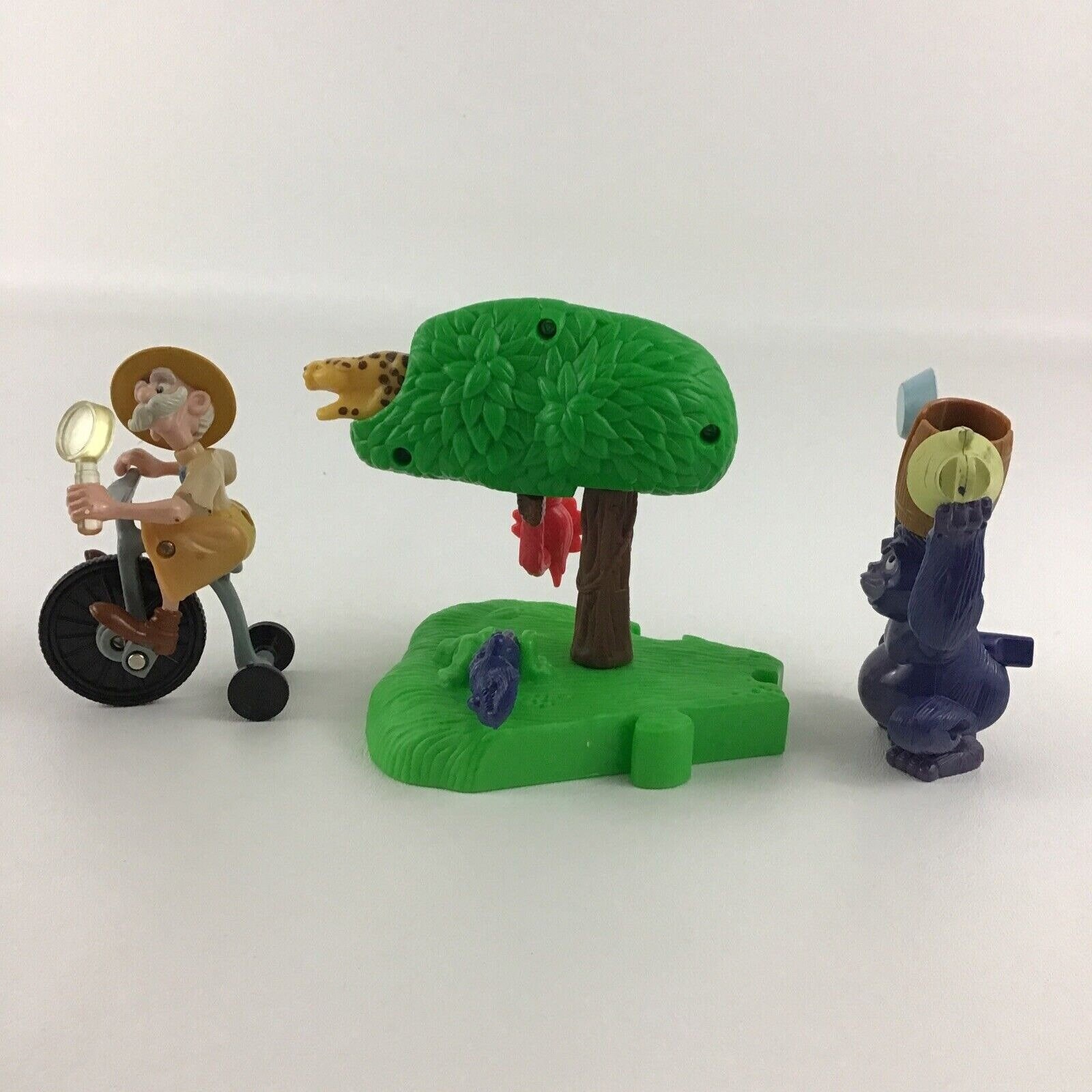 Disney Tarzan Mcdonald's Toy Lot Terk Gorilla Professor Porter Vintage ...