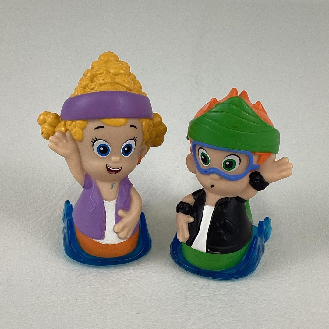Nickelodeon Bubble Guppies Roll N Go Sliders Rock N Roll Figures Deema ...
