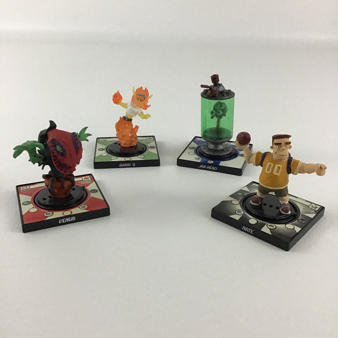 Wiz Kids Creepy Freaks 3D Trading Board Game Mini Figures 4pc Lot ...